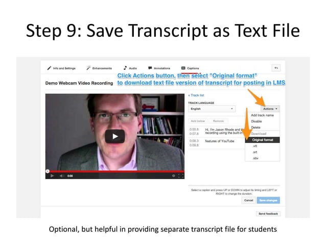 Ready, Set, Record: Being Present and Engaging Students Online Using ...