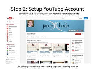 Ready, Set, Record: Being Present and Engaging Students Online Using ...