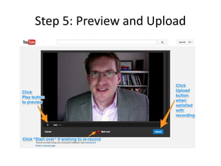 Ready, Set, Record: Being Present and Engaging Students Online Using ...