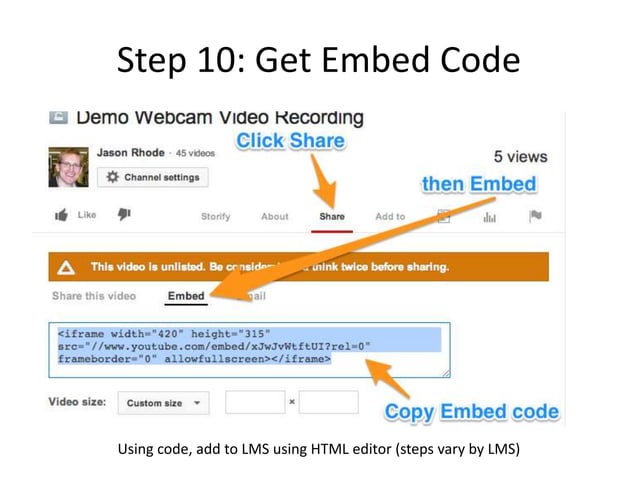 Ready, Set, Record: Being Present and Engaging Students Online Using ...