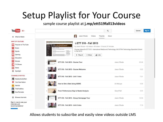 Ready, Set, Record: Being Present and Engaging Students Online Using ...