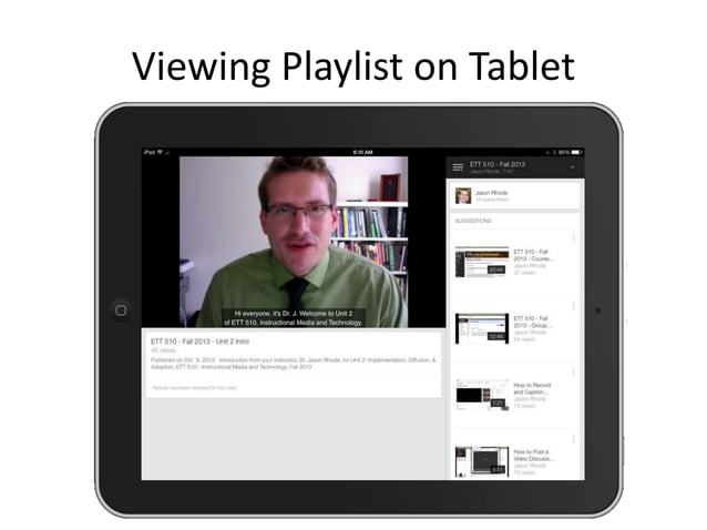 Ready, Set, Record: Being Present and Engaging Students Online Using ...