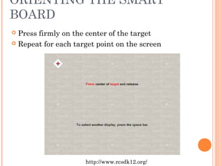 Et 5063 week 4 analysis smartboard training | PPT | Computer Peripherals | Computing
