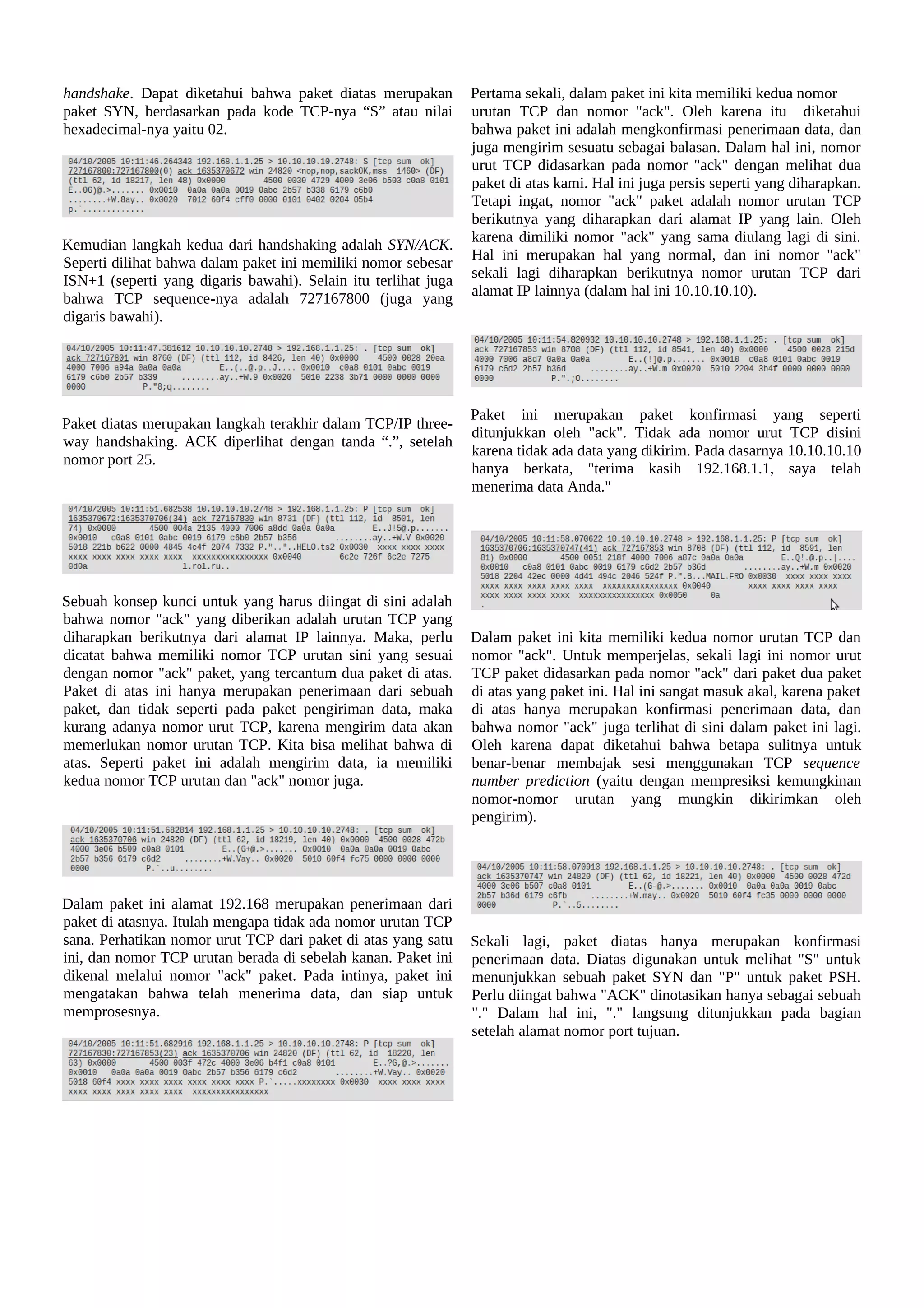 Network Forensic dengan TCPDUMP | PDF