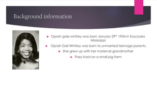 Oprah winfrey signed | PPT