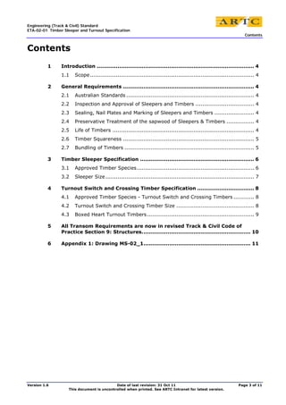 Eta 02-01 - timber sleeper and turnout | PDF