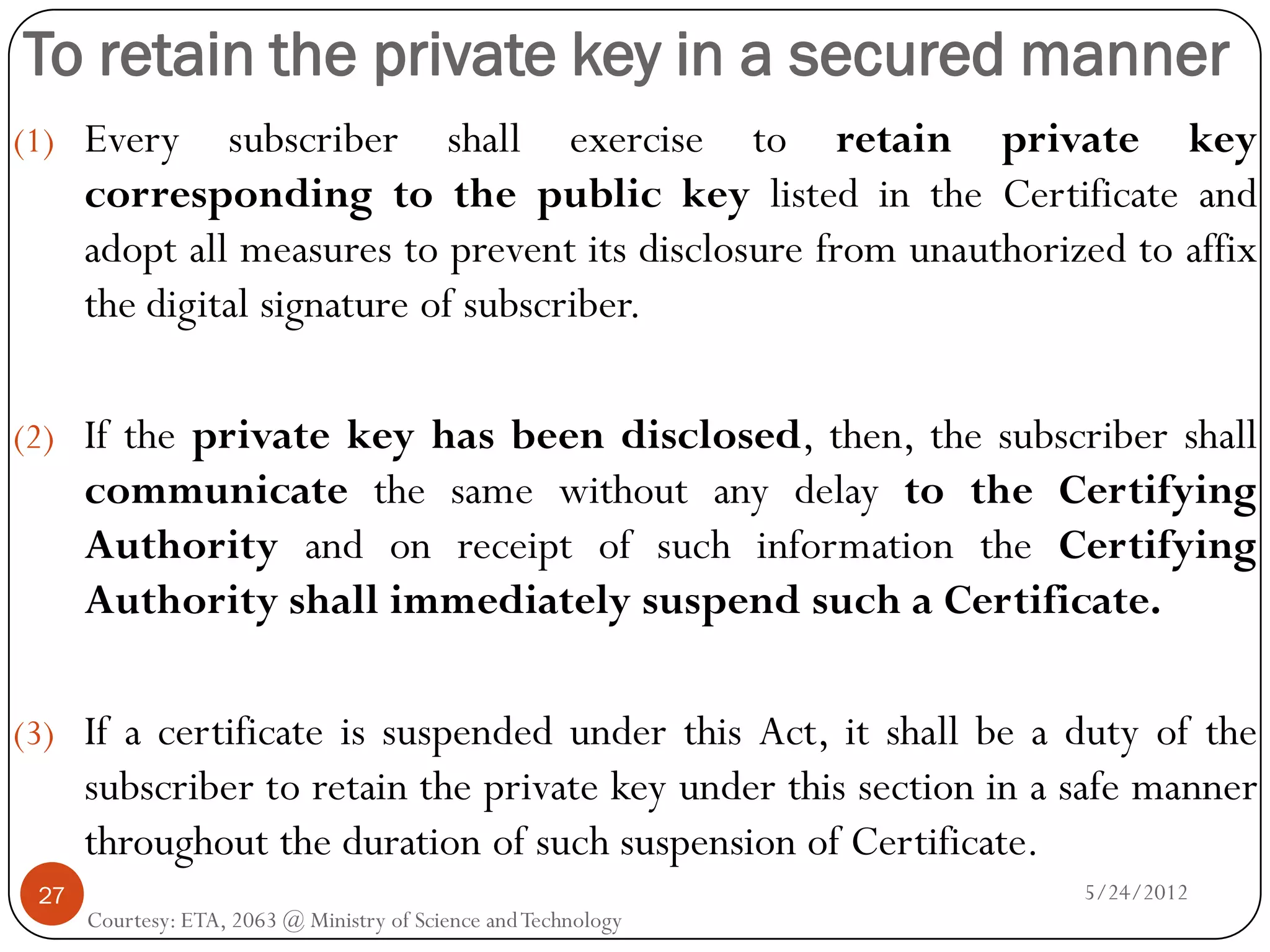 Electronic Transaction Act 2063 (ETA 2063) | PDF