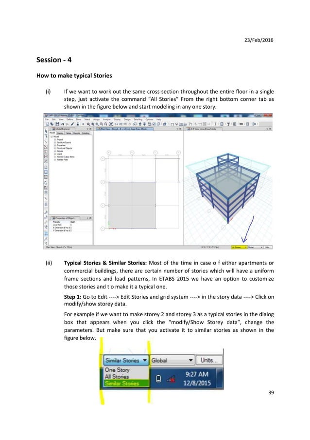 Etabs notes-pdf | PDF
