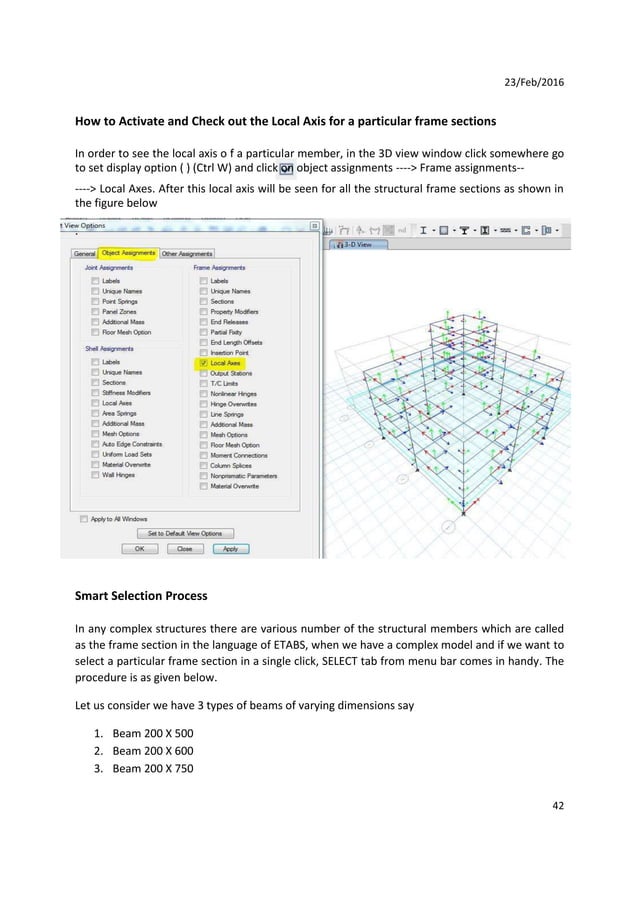 Etabs notes-pdf | PDF