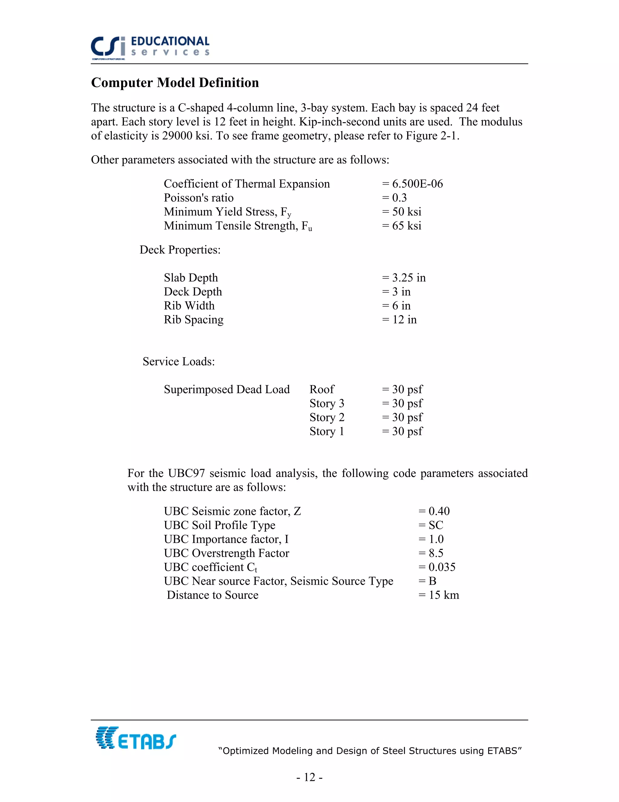 Etabs steel-design | PDF