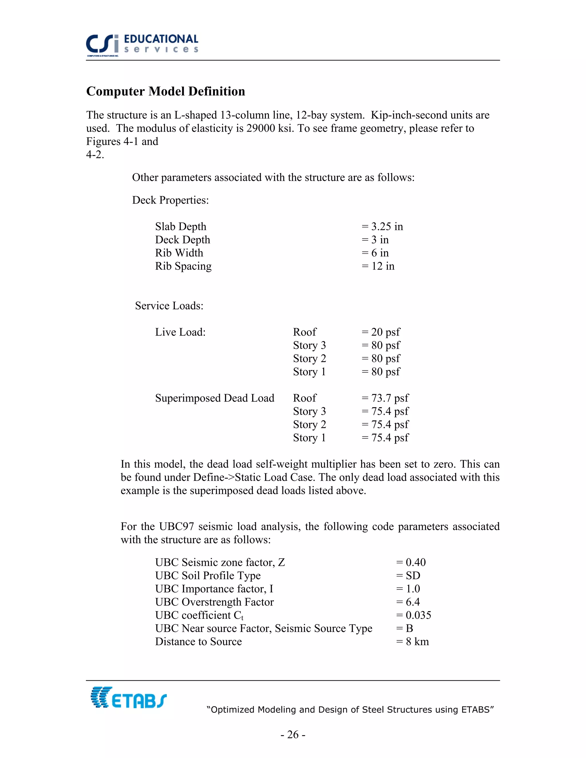 Etabs steel-design | PDF