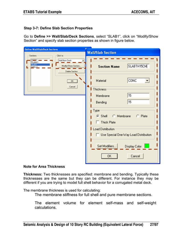 Etabs acecoms rcc structure design | PDF
