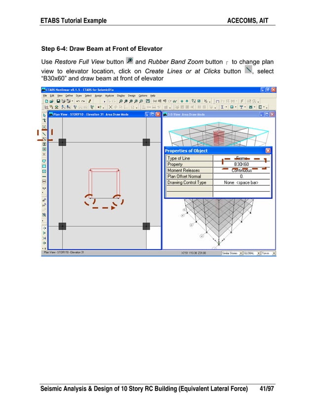Etabs acecoms rcc structure design | PDF