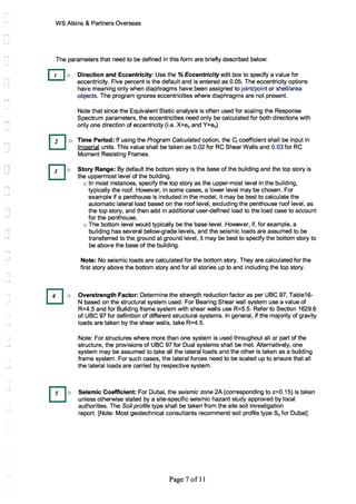 Etabs (atkins) | PDF