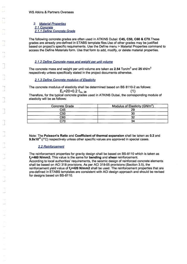 Etabs (atkins) | PDF