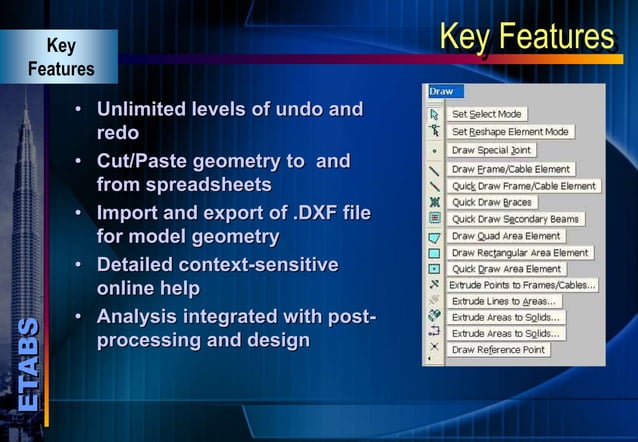 ETABS Presentation with new Graphics Sept 2002.ppt