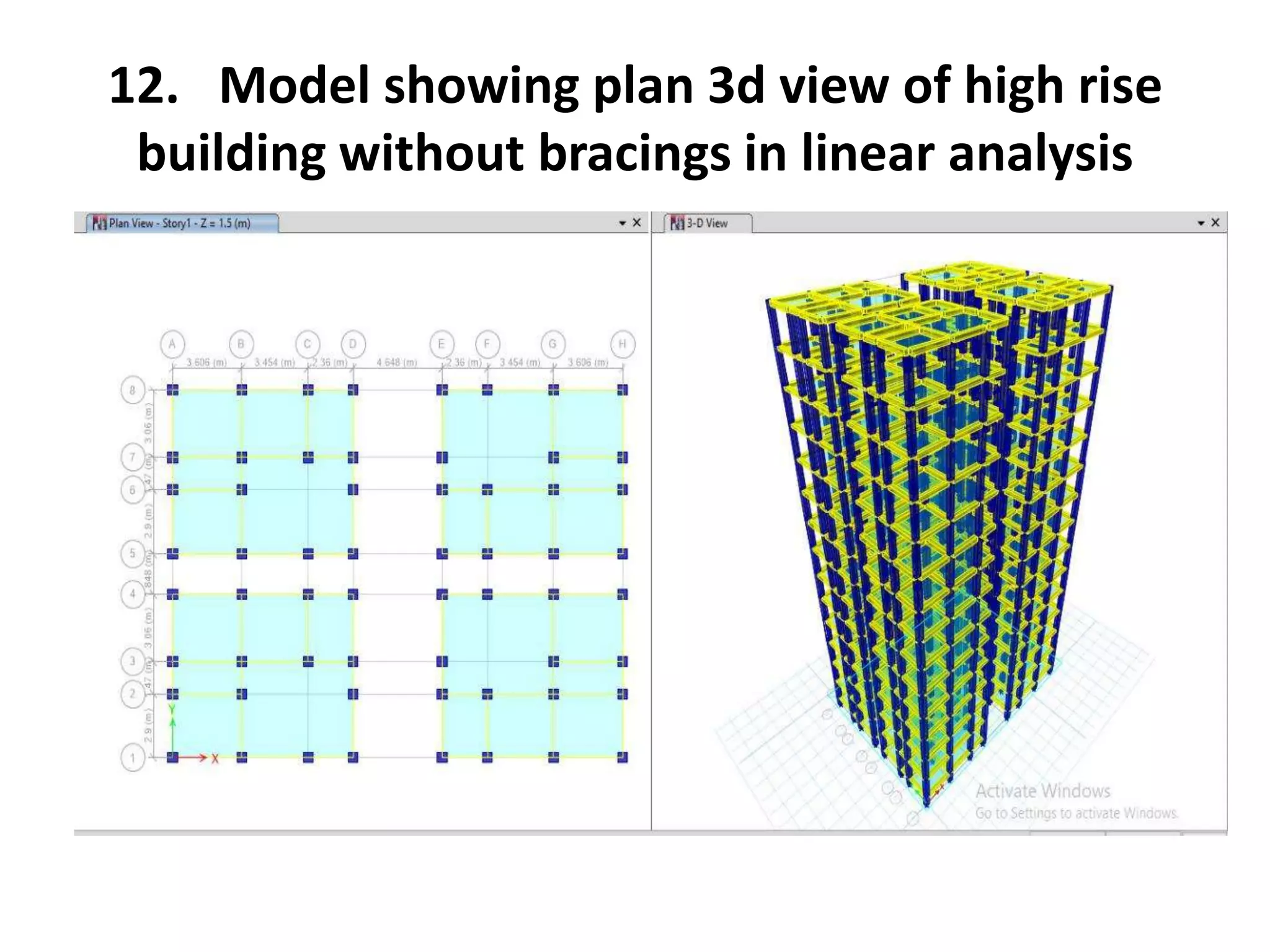 ANALYSIS AND DESIGN OF HIGH RISE BUILDING BY USING ETABS | PPTX