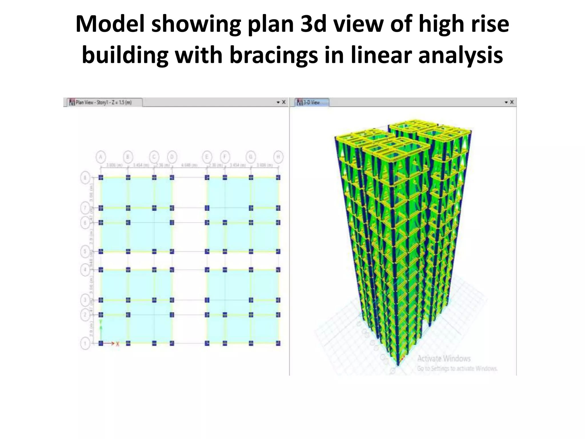 ANALYSIS AND DESIGN OF HIGH RISE BUILDING BY USING ETABS | PPTX