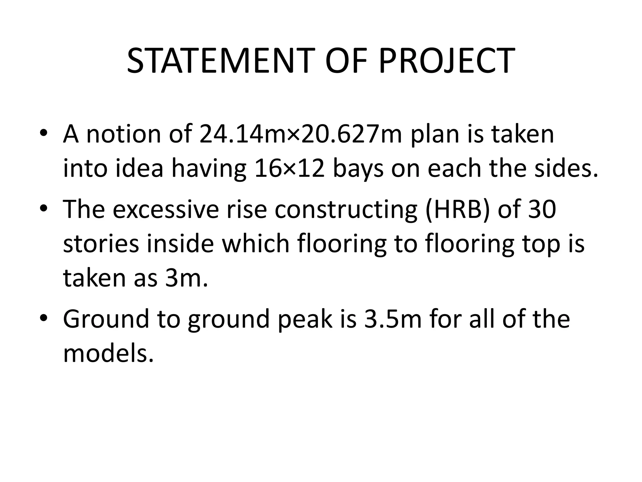 ANALYSIS AND DESIGN OF HIGH RISE BUILDING BY USING ETABS | PPTX