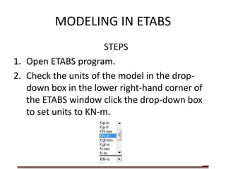 ANALYSIS AND DESIGN OF HIGH RISE BUILDING BY USING ETABS | PPTX
