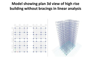 ANALYSIS AND DESIGN OF HIGH RISE BUILDING BY USING ETABS | PPTX