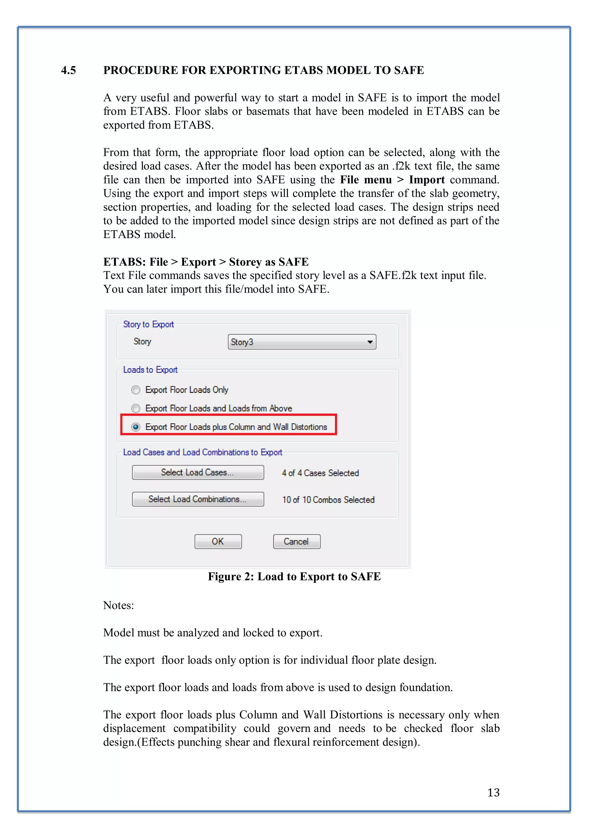 CSI ETABS & SAFE MANUAL: Slab Analysis and Design to EC2 | PDF