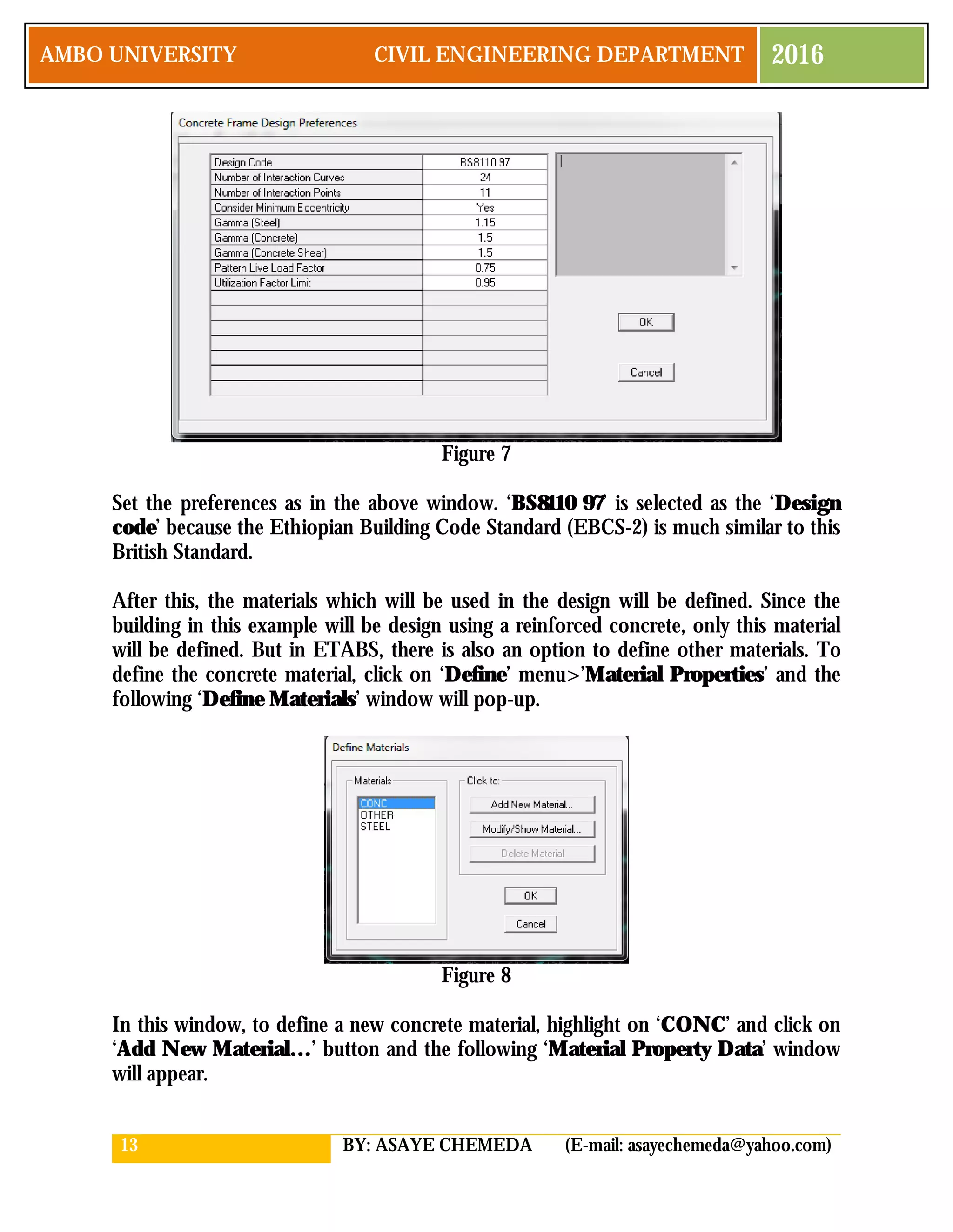 Etabs tutorial | PDF