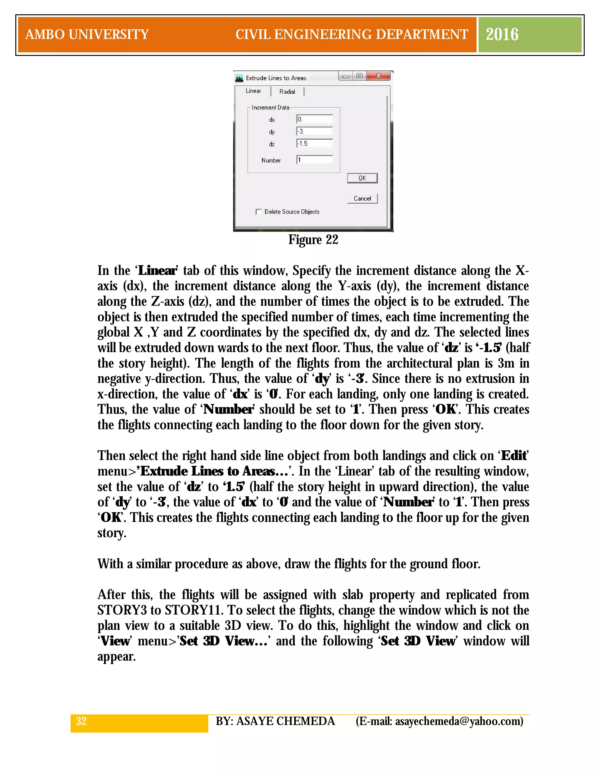 Etabs tutorial | PDF
