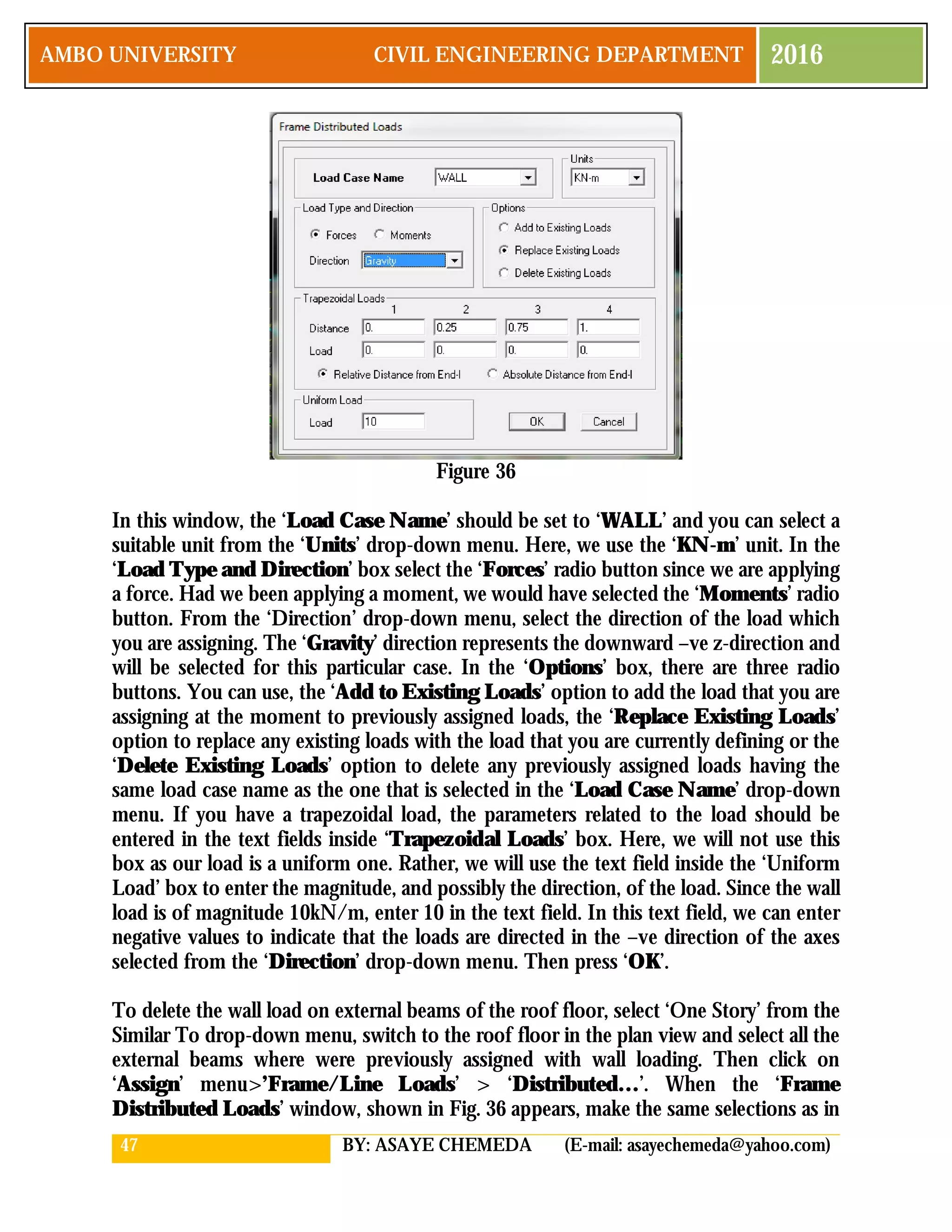 Etabs tutorial | PDF