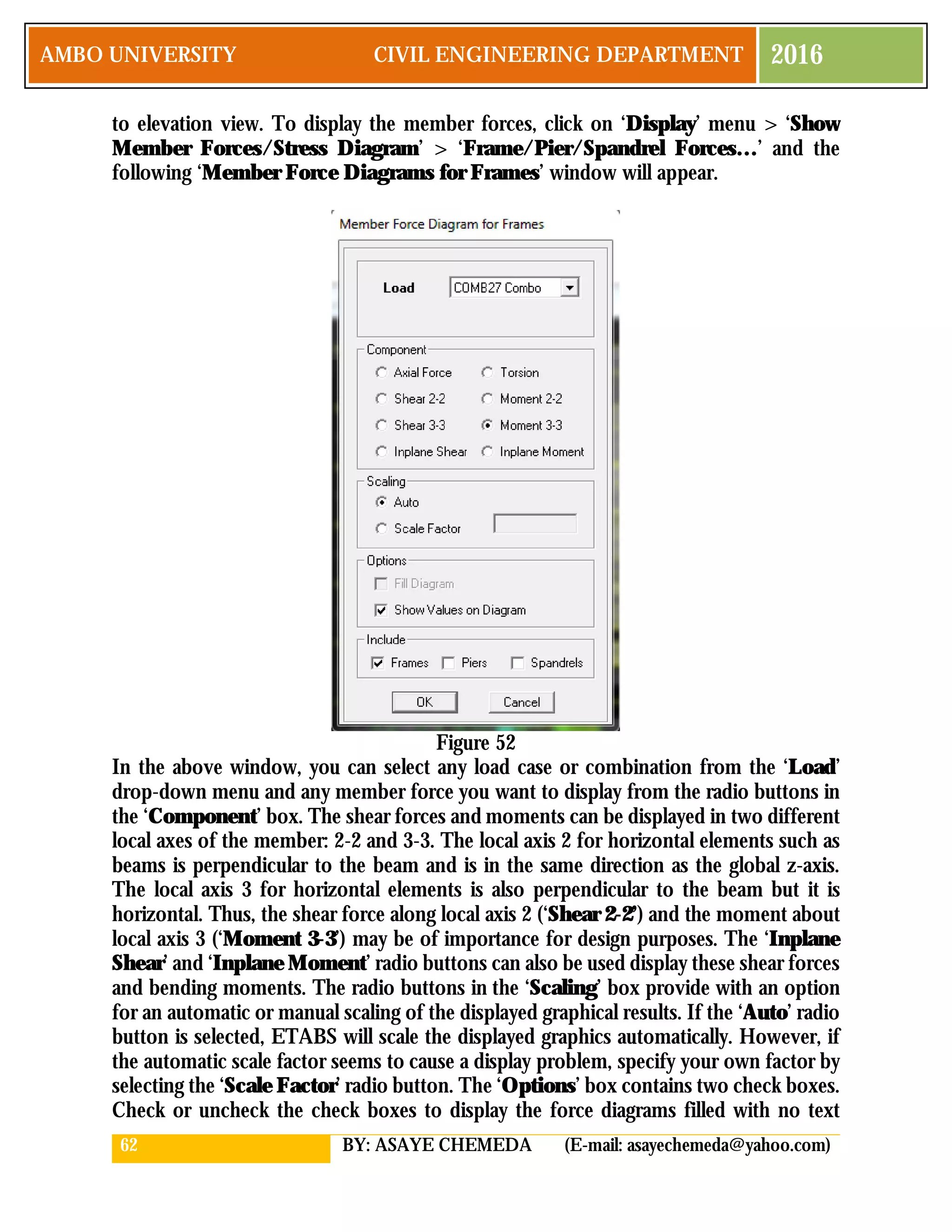 Etabs tutorial | PDF