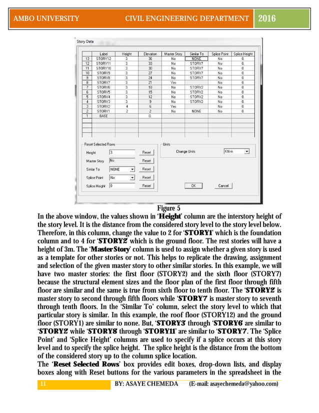 Etabs tutorial | PDF