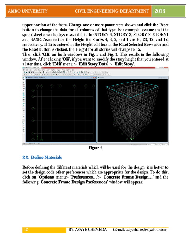 Etabs tutorial | PDF