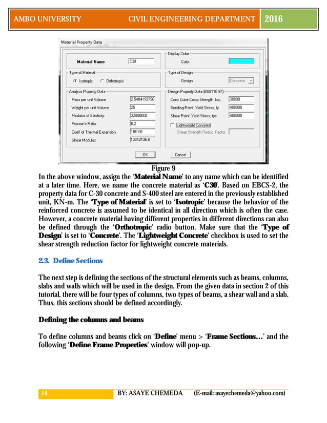 Etabs tutorial | PDF