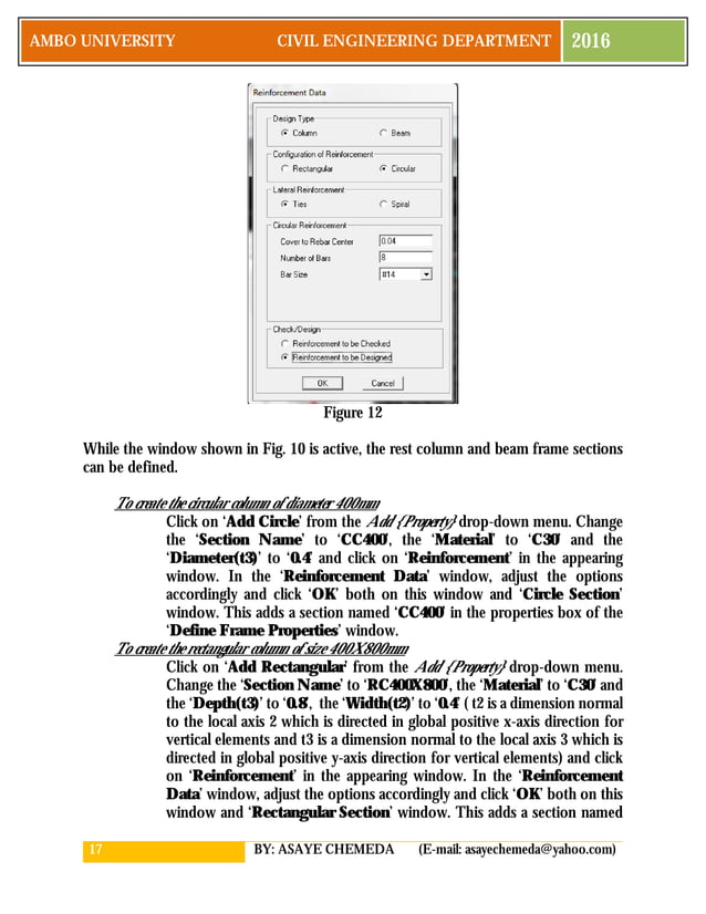 Etabs tutorial | PDF