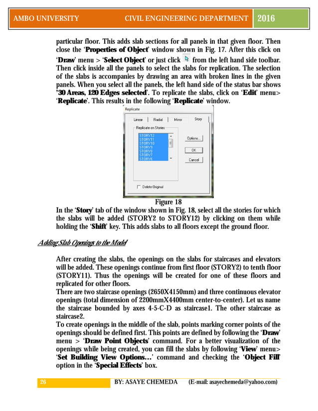 Etabs tutorial | PDF