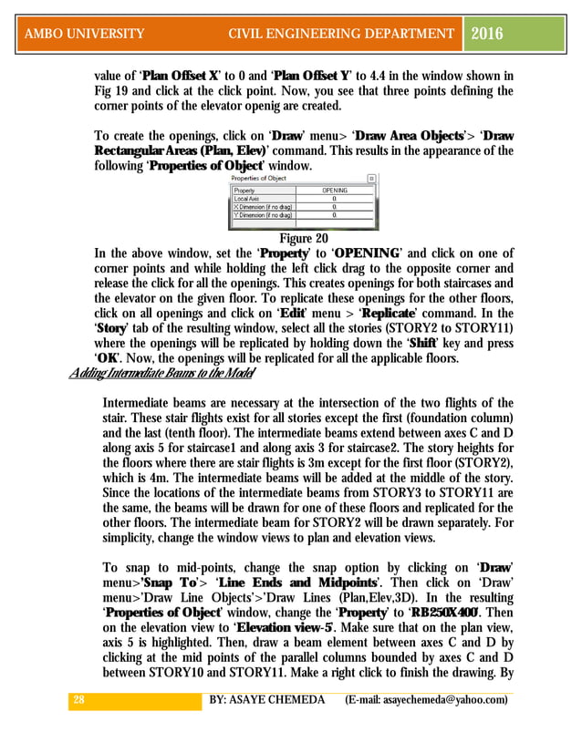 Etabs tutorial | PDF