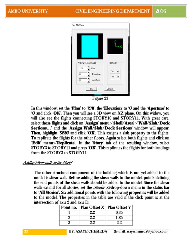 Etabs tutorial | PDF
