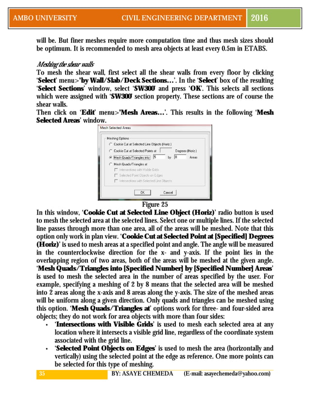 Etabs tutorial | PDF