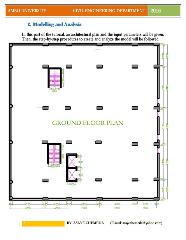 Etabs tutorial | PDF