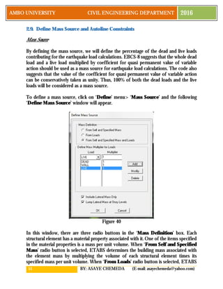 Etabs tutorial | PDF