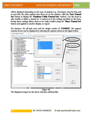 Etabs tutorial | PDF