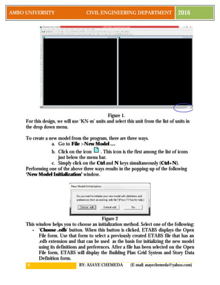 Etabs tutorial | PDF