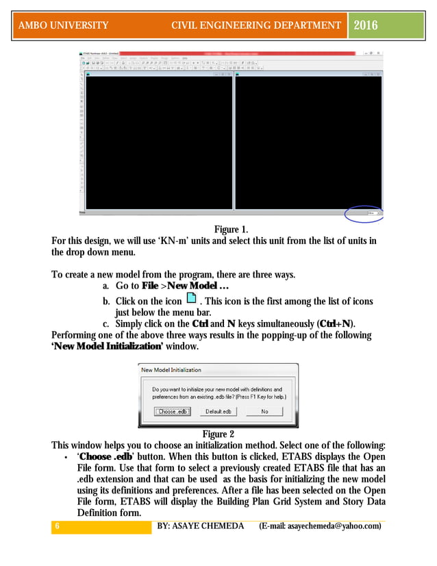 Etabs tutorial | PDF