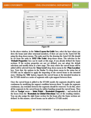 Etabs tutorial | PDF