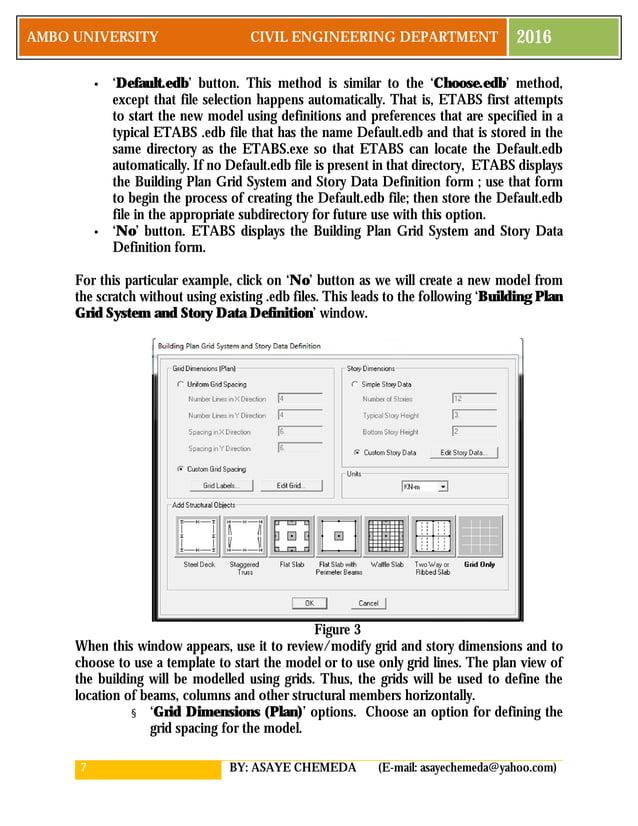 Etabs tutorial | PDF