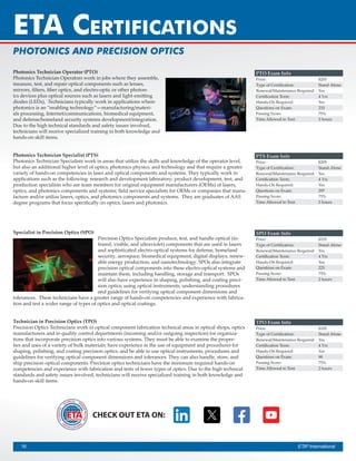ETA_Certification_Booklet Certified Fibre Optics SpecialistCertified ...