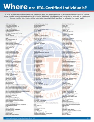 ETA_Certification_Booklet Certified Fibre Optics SpecialistCertified ...