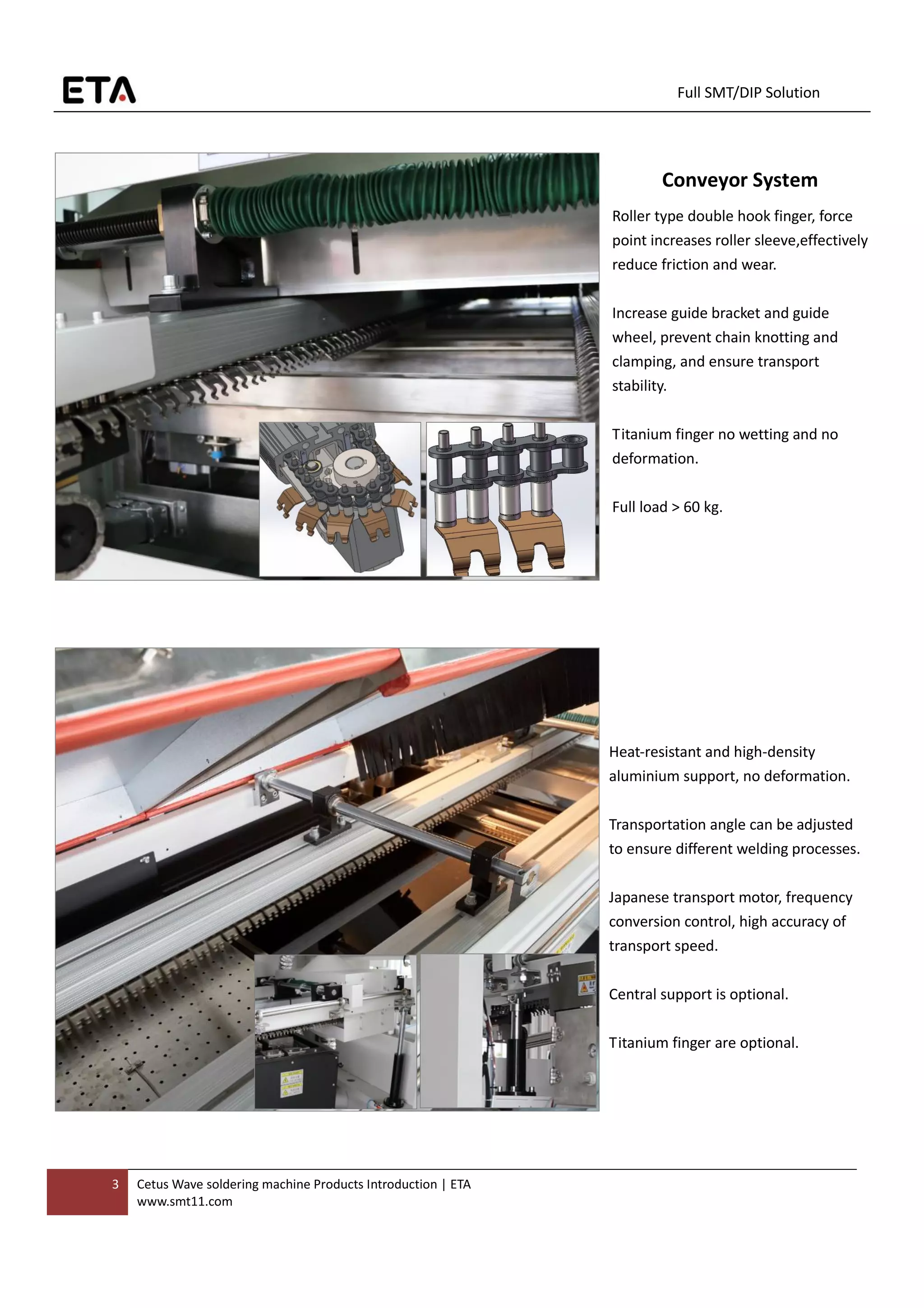 Eta cetus series wave soldering machine | PDF