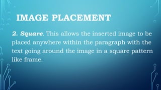 E-Tech_Advance word processing skills.pptx | Desktop Publishing | Computer Software and Applications