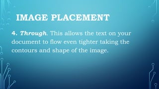 E-Tech_Advance word processing skills.pptx | Desktop Publishing | Computer Software and Applications